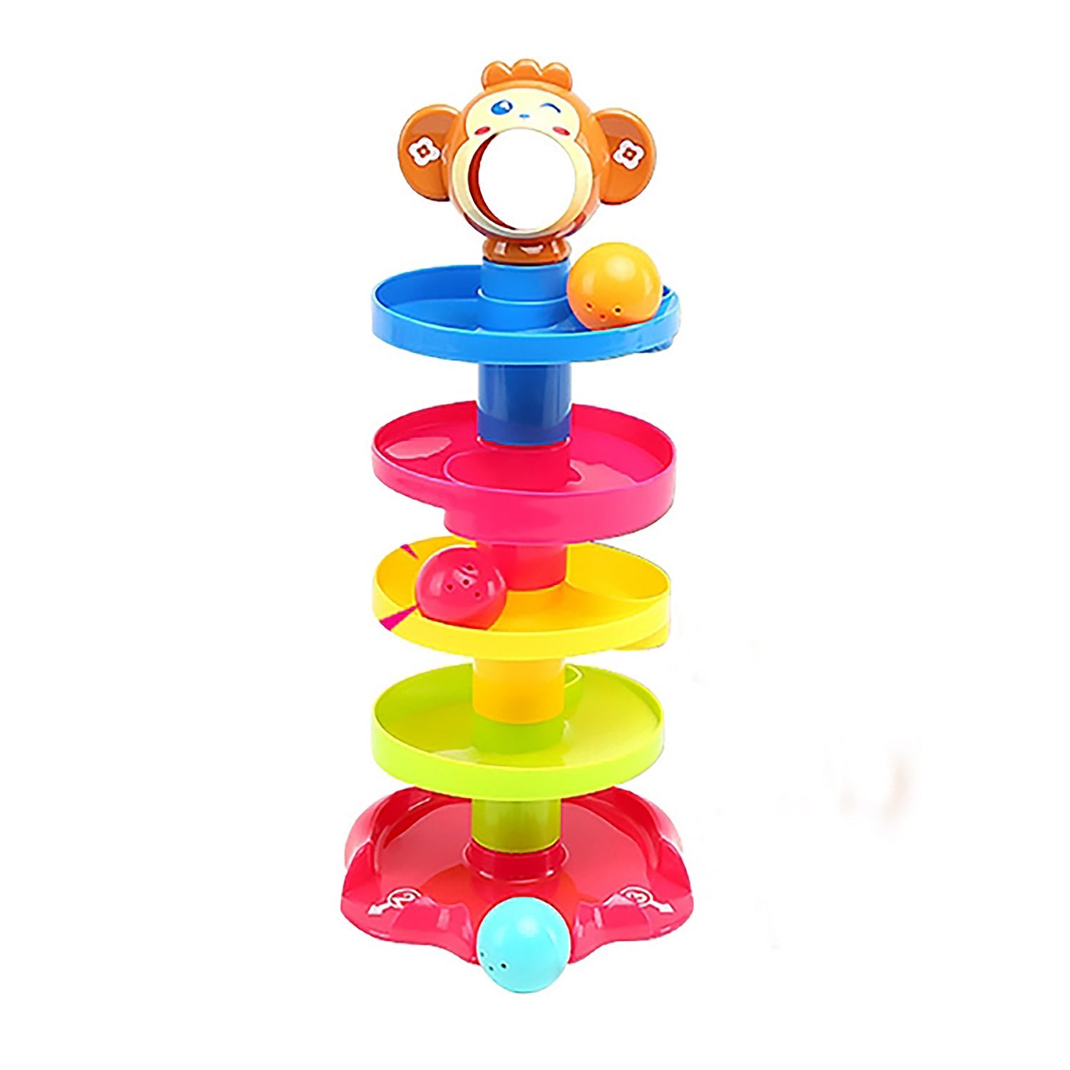 Truboo Roll Ball Toy Kids 5 Layer Drop Tower Baby Toddler Swirling Edu ...